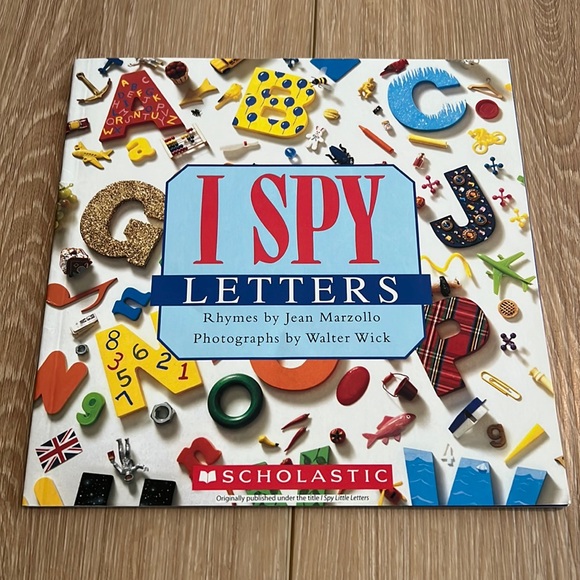 Scholastic | Other | I Spy Letters Book Scholastic | Poshmark